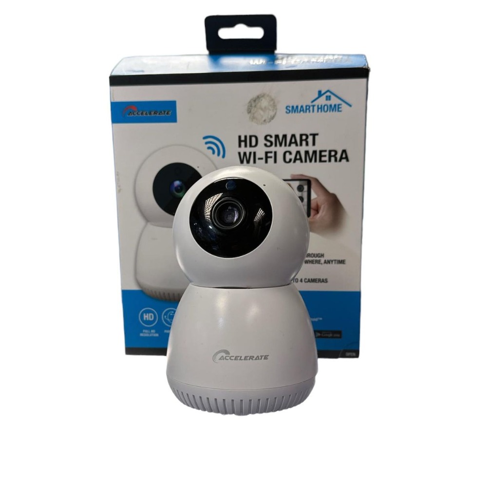 Pre-owned Accelerate Smart Home Wi-Fi Camera - Own4Less